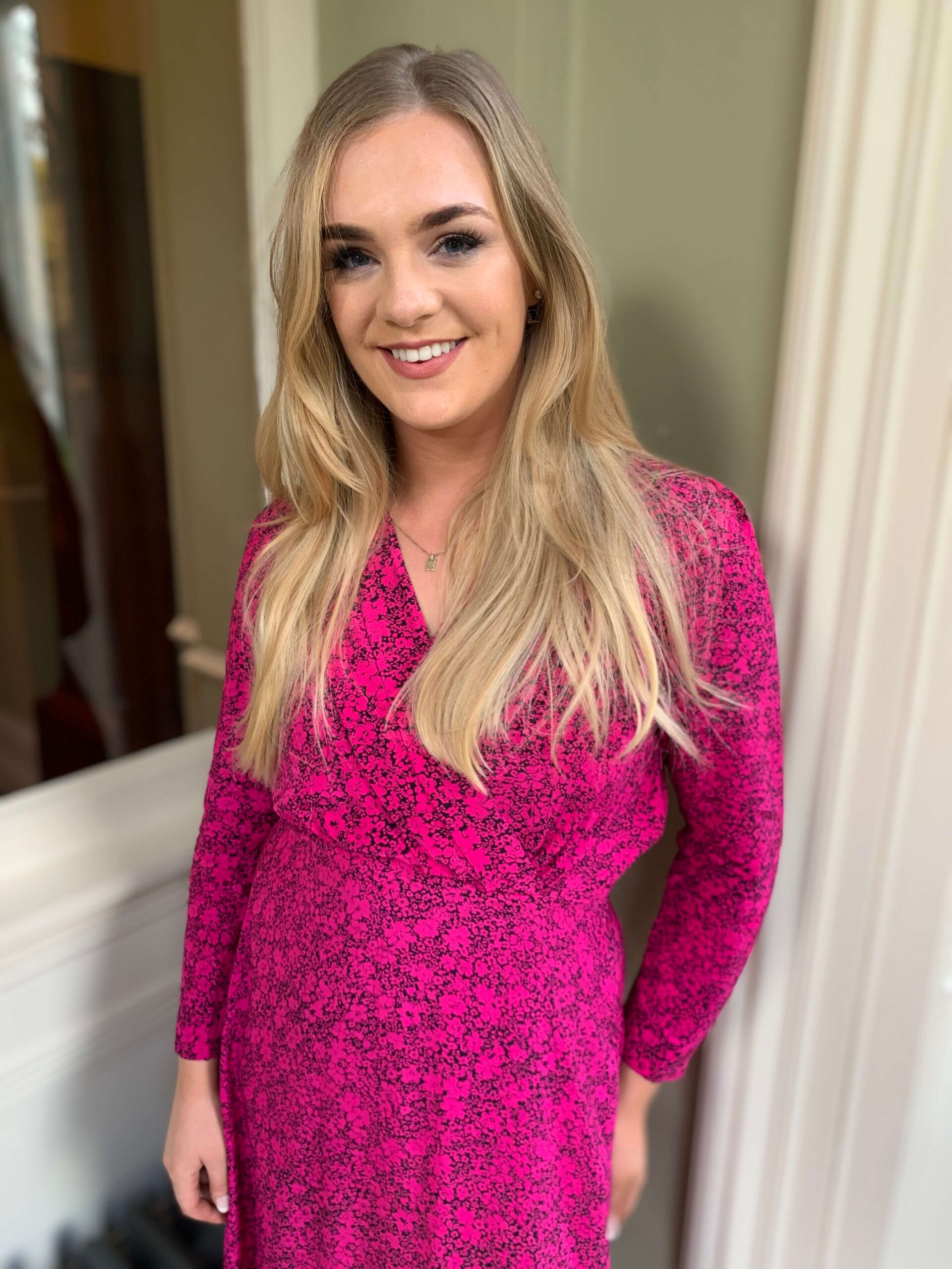 Suncoo Clodie Pink Print Dress | Erre Esse Boutique